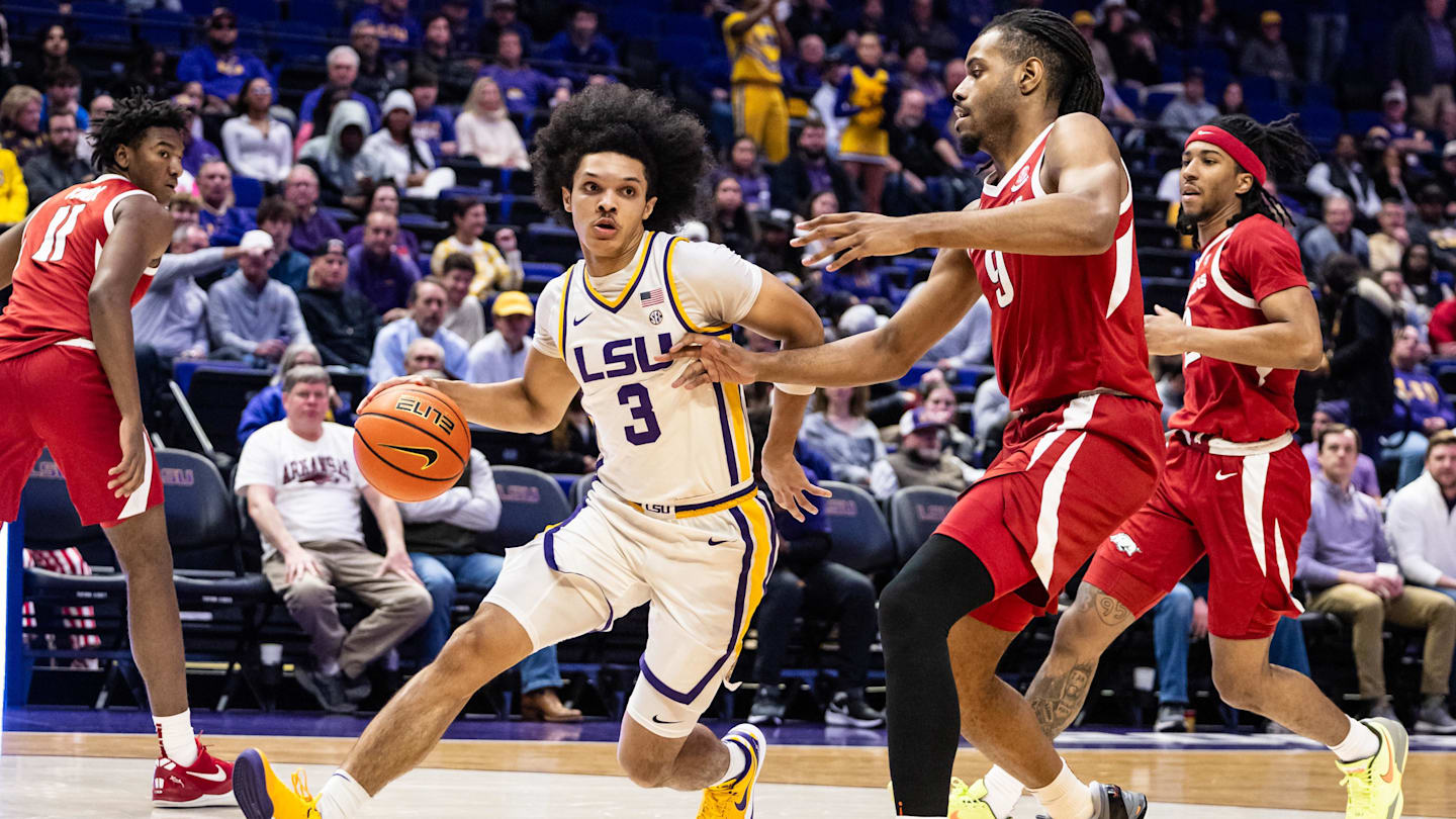 How It Happened: LSU Basketball Drops SEC Clash to the Arkansas ...