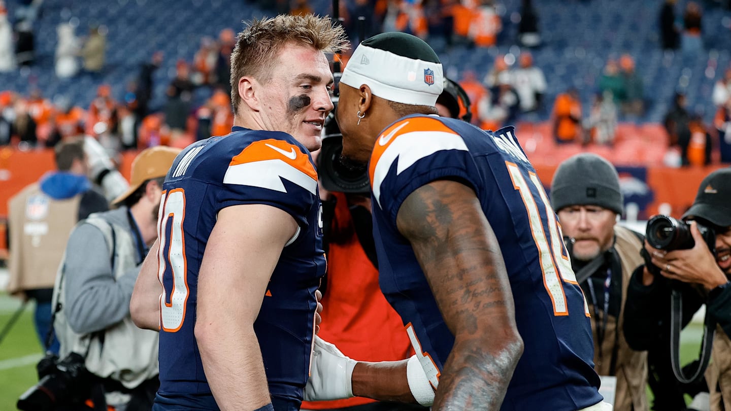 Broncos WR Courtland Sutton on Fans Booing Bo Nix: 'It's Disheartening'