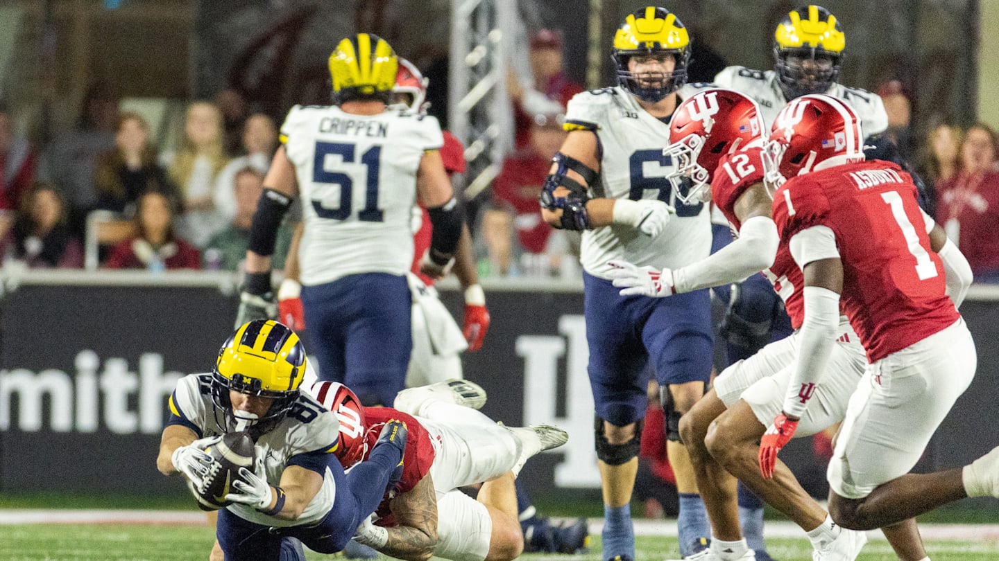 Michigan Football player grades, snap counts after loss to Indiana