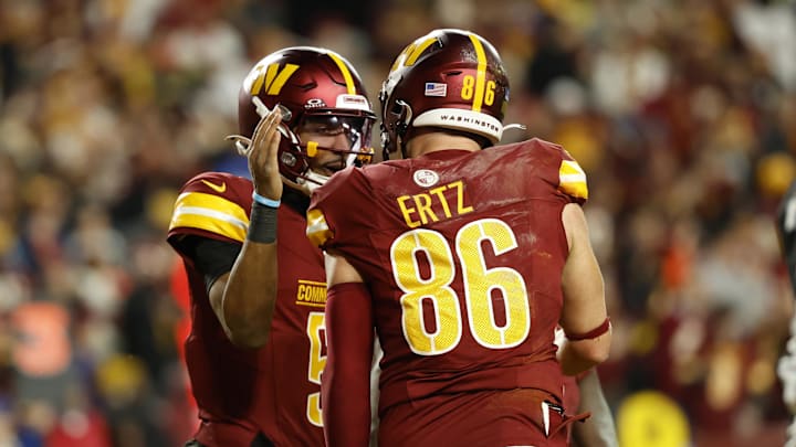 Zach Ertz Gushes Over Washington Commanders QB Jayden Daniels After ...