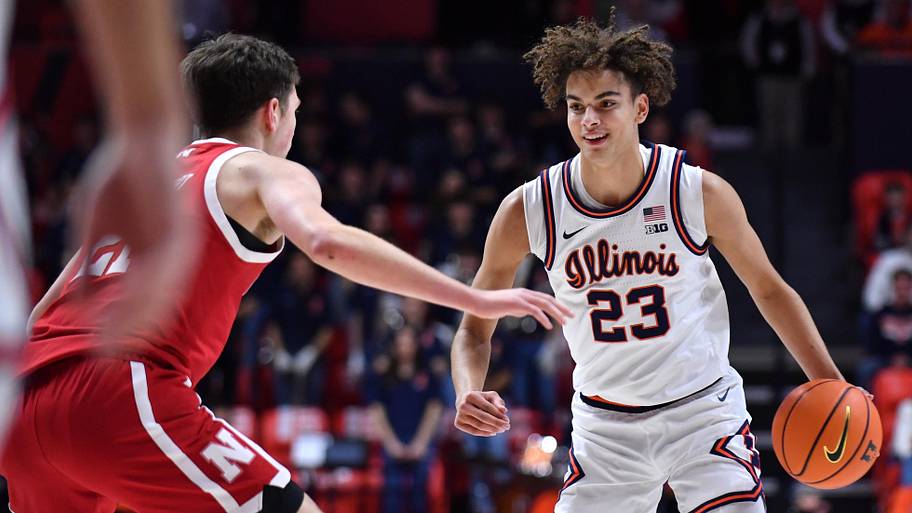 EvanMiya Tabs Illinois' Keaton Wagler as Top-5 Freshman, David Mirkovic ...