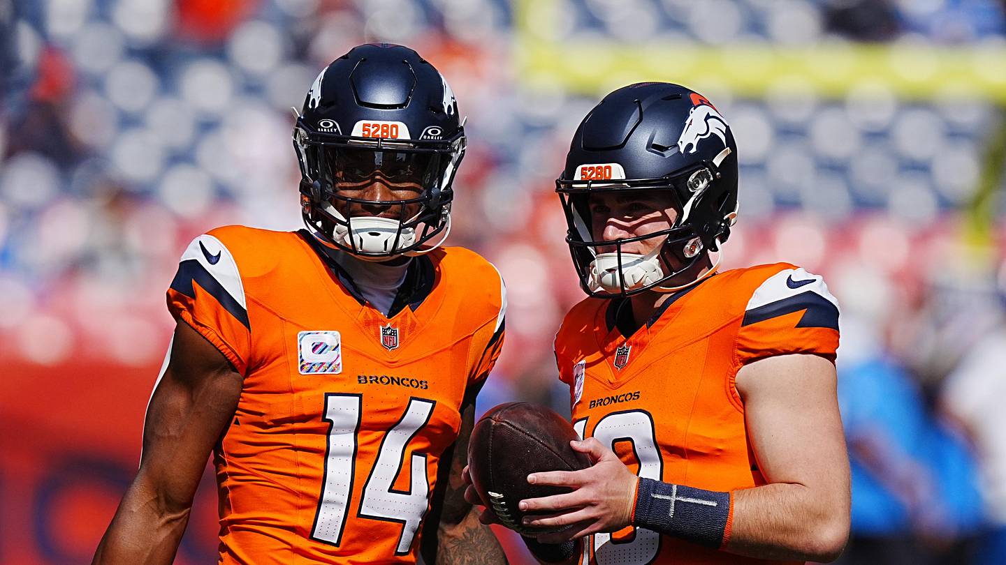 Broncos' QB/WR Duo Receives Curious Offseason Ranking via PFF