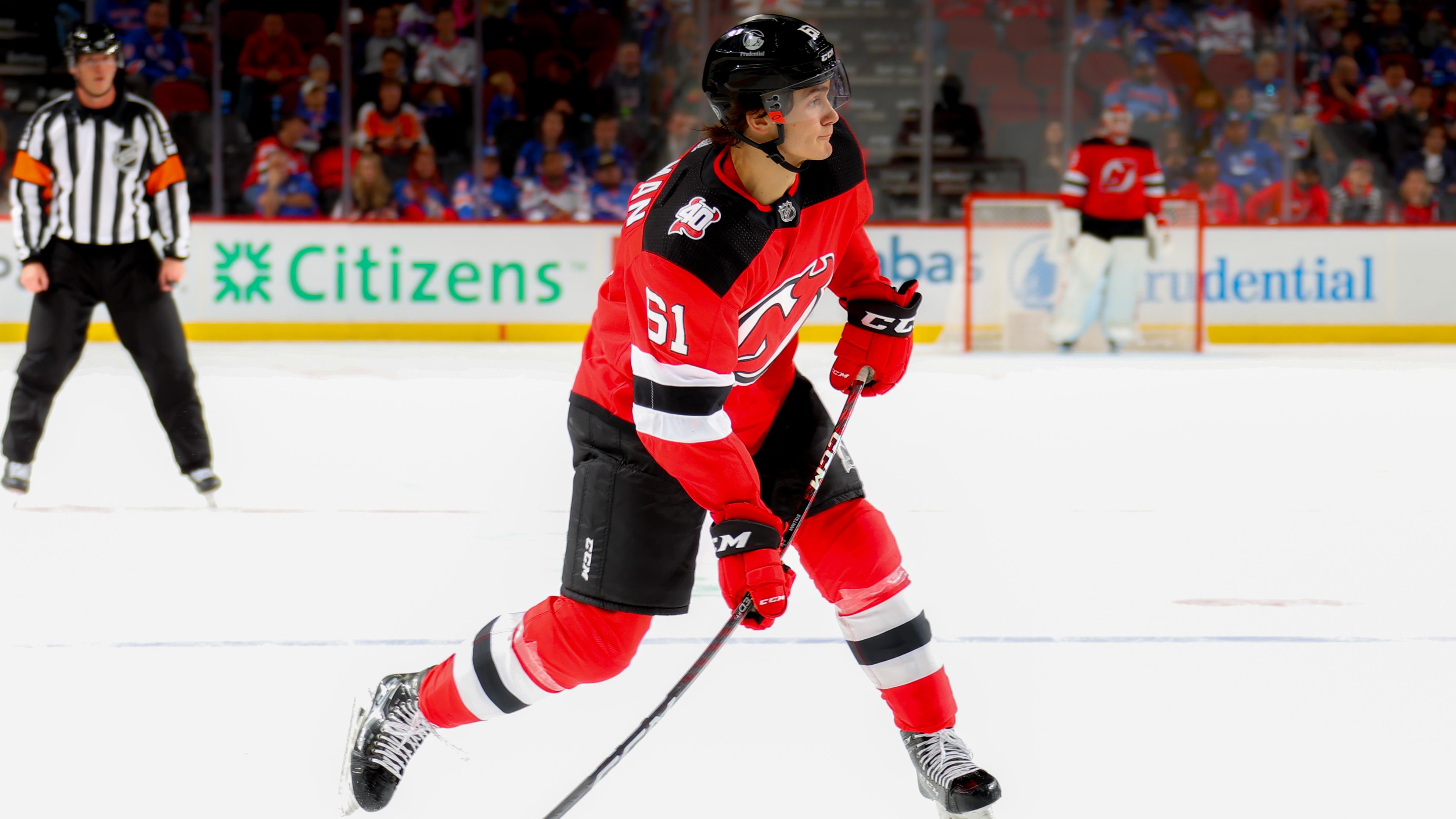 Chase Stillman goes into his most important season with New Jersey Devils