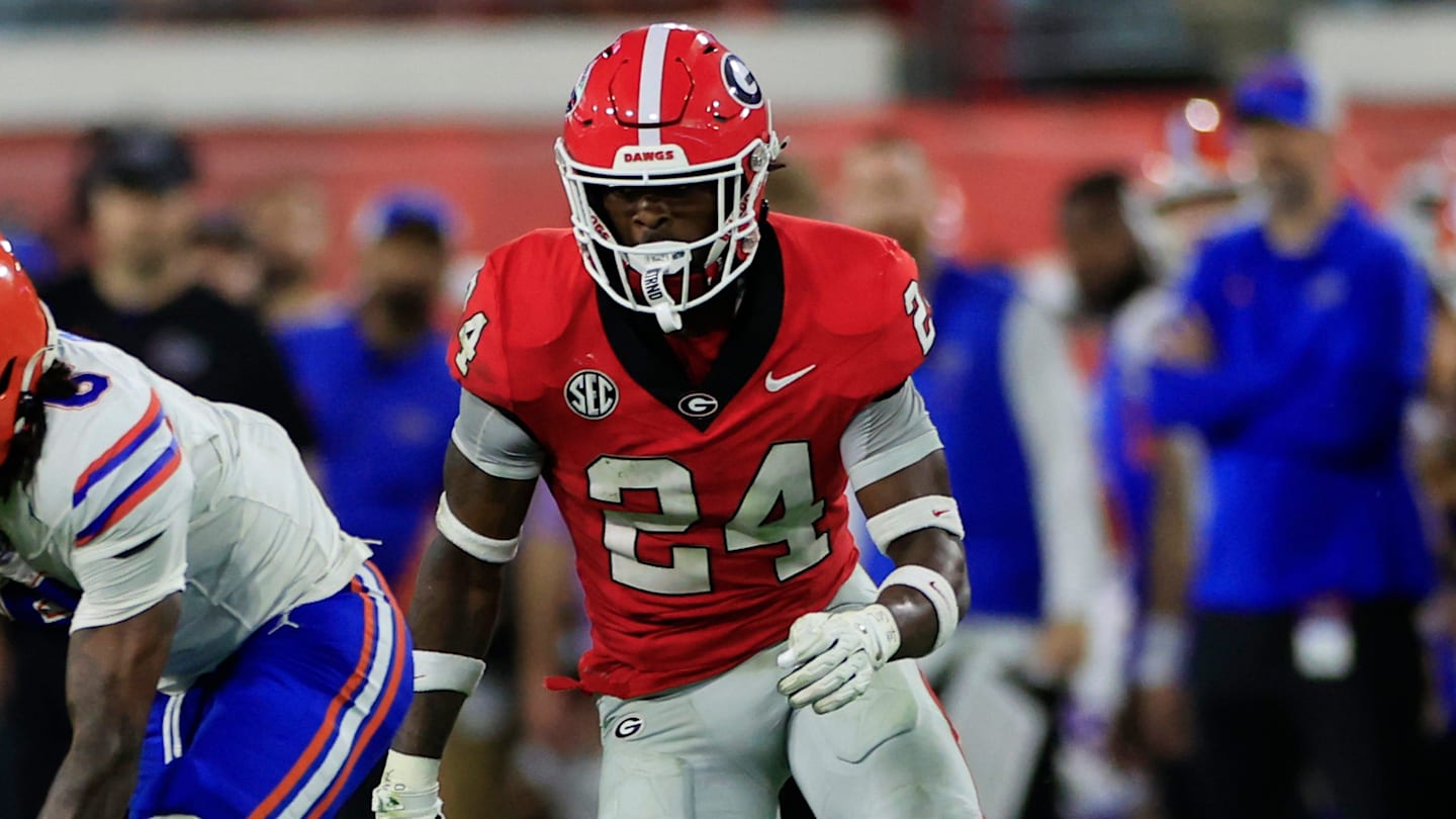 Falcons Eye Combine Meeting with Georgia DB Starks: 'Awesome' Playing ...