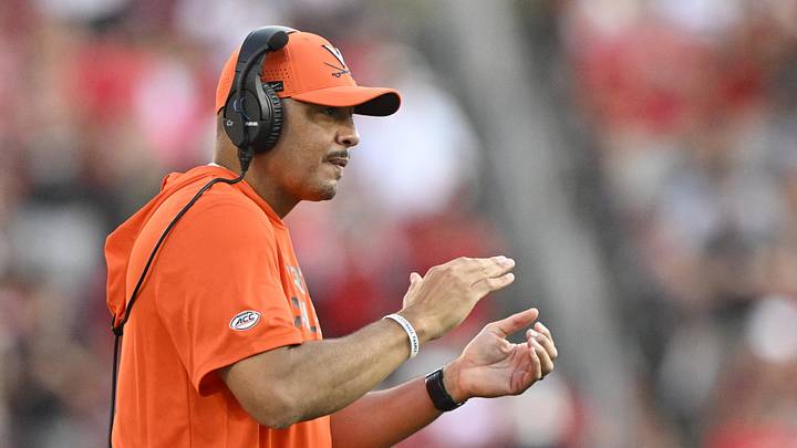 Virginia Head Coach Tony Elliott Named To Prestigious Coaching Award ...
