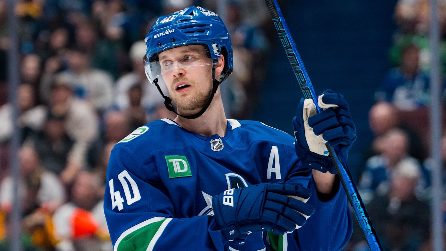 Canucks' Elias Pettersson Shares Bold Message After Lackluster 2024–25 ...
