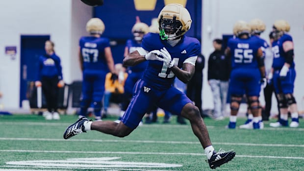 For UW Freshman WRs, Real Battle Hasn't Begun