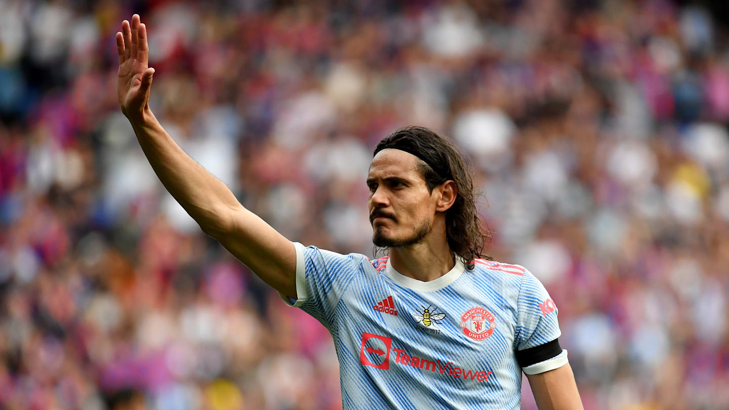 Edinson Cavani sends message to Man Utd fans in farewell interview ...