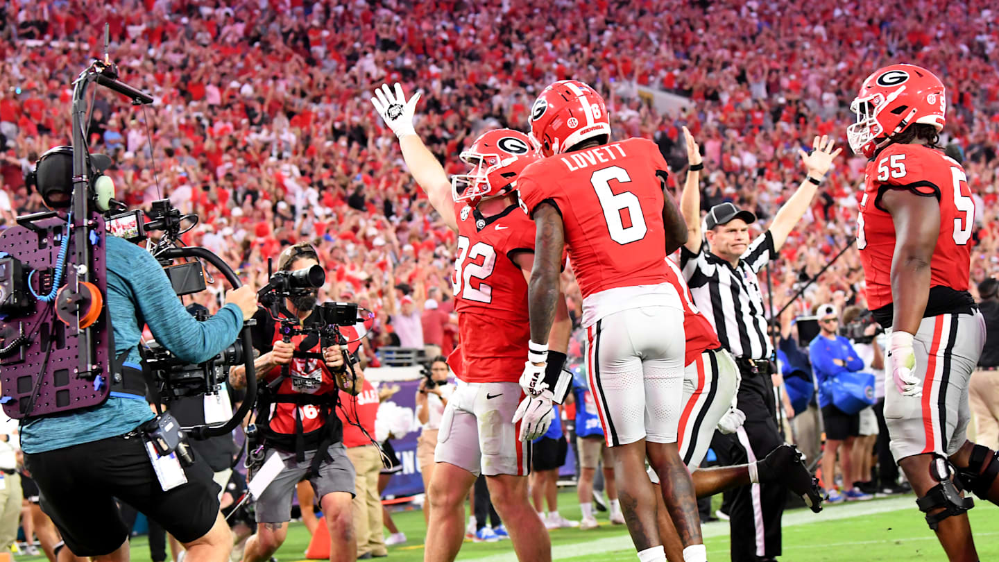 TV, announcers set for Georgia football vs. No. 16 Ole Miss