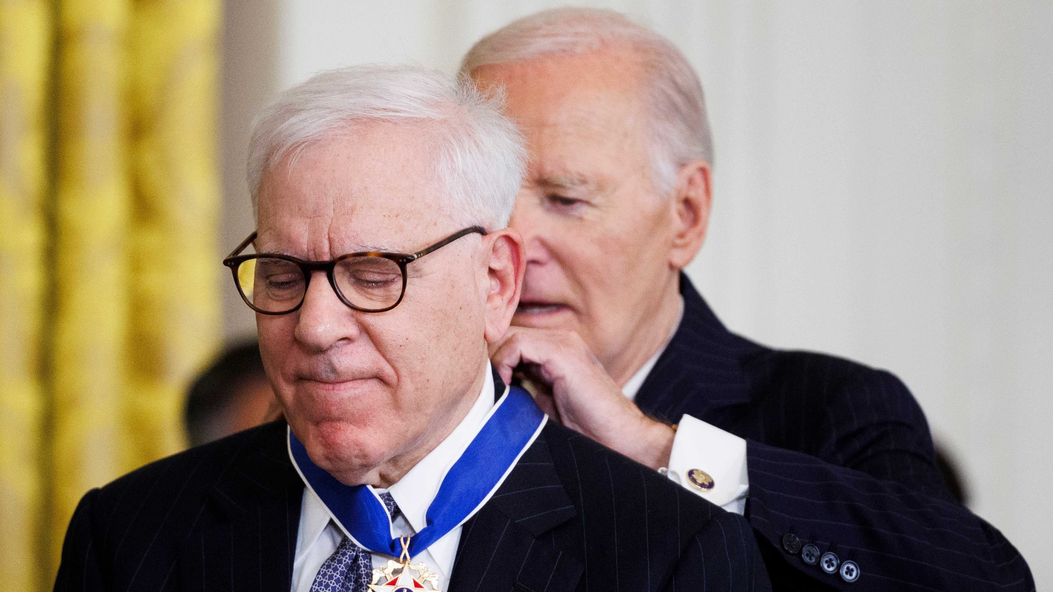 Orioles owner David Rubenstein receives Presidential Medal of Freedom