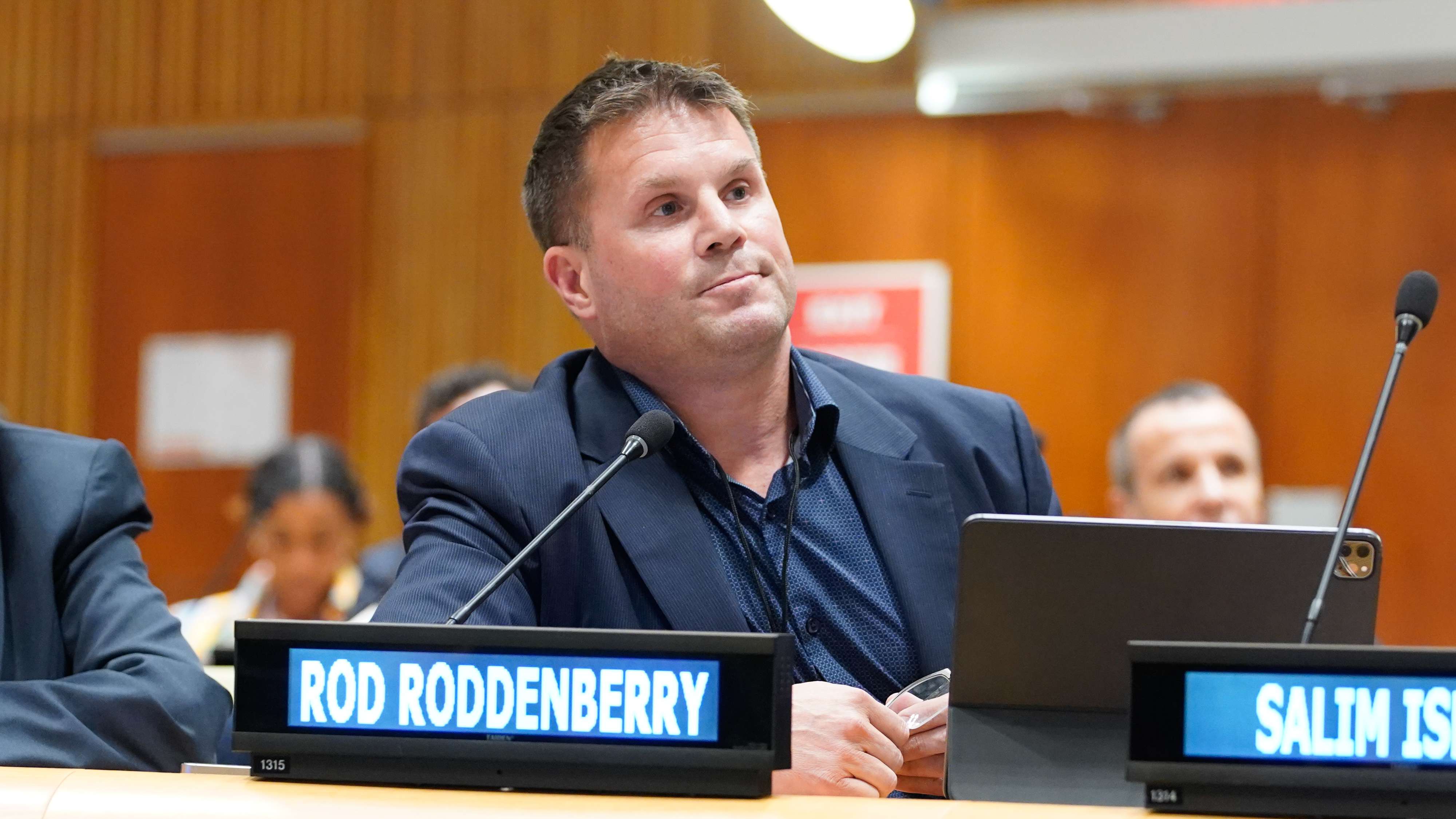 Lost original USS Enterprise model returned to Rod Roddenberry