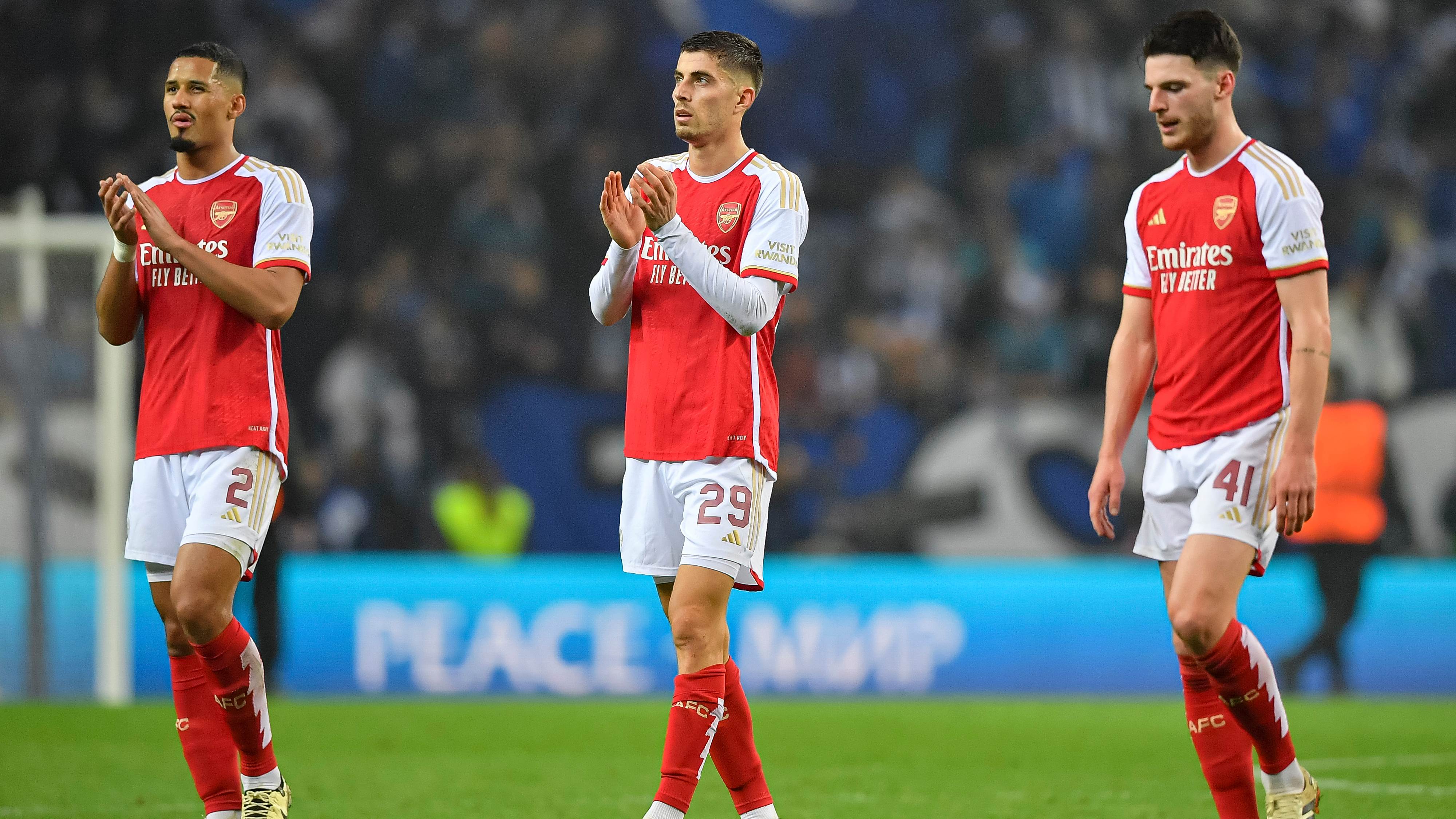 Arsenal player ratings vs Porto in their 1-0 loss in the Champions League