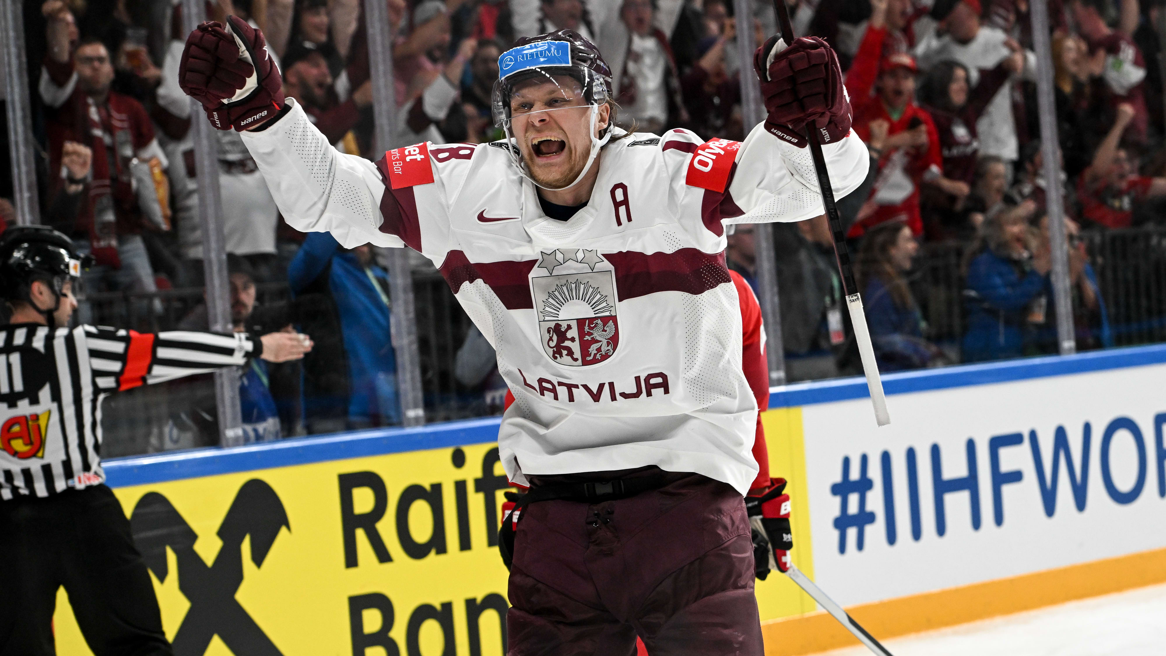 Rodrigo Abols registers three points in Latvia’s Olympic qualifying opener