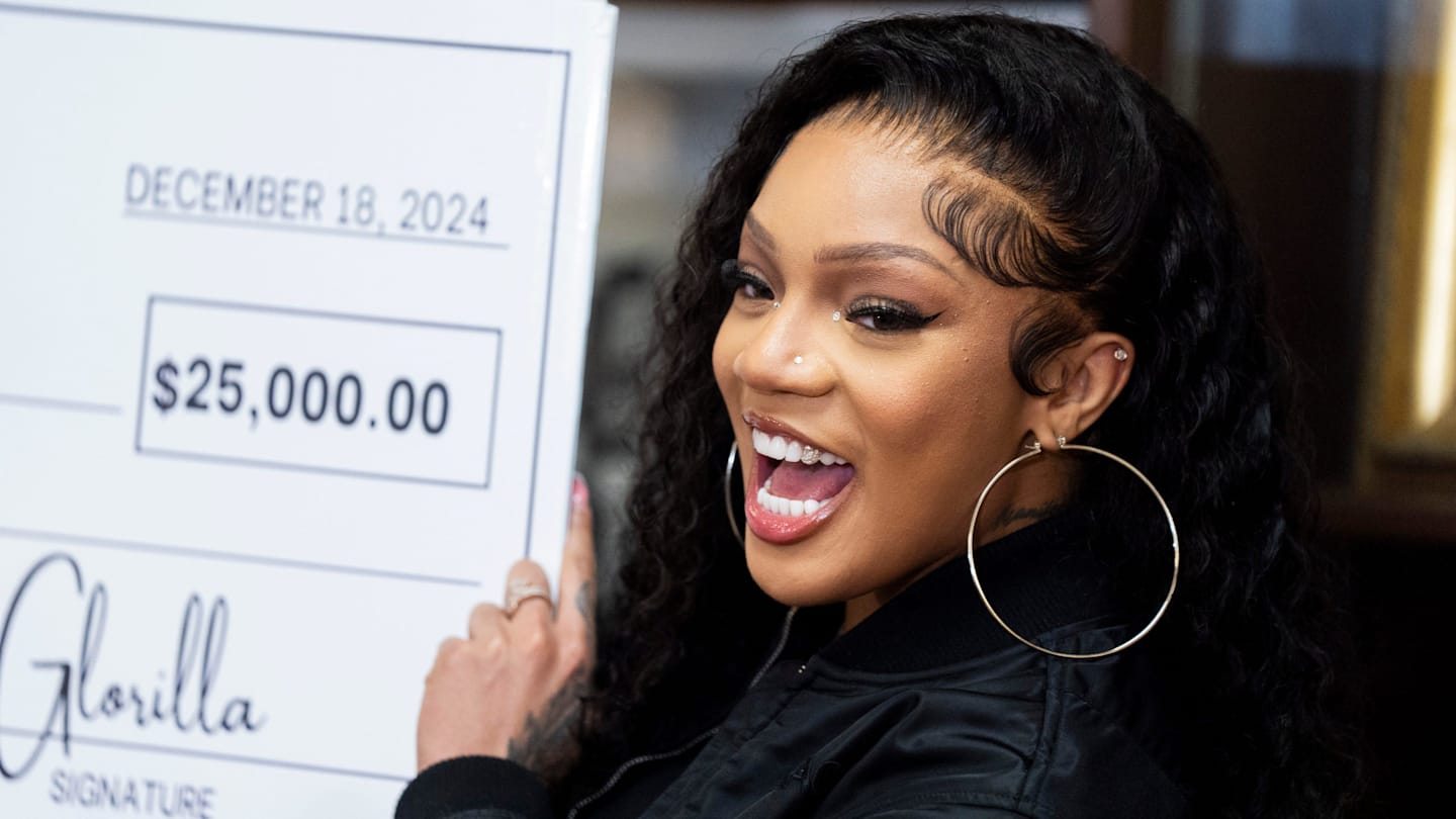 GloRilla, Megan Thee Stallion link up at Super Bowl 59 for Eagles win