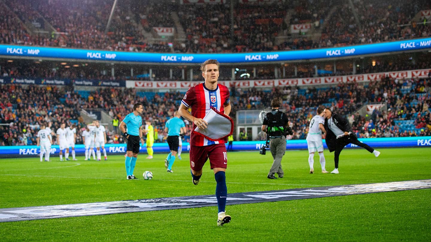 Major injury scare for Arsenal as Martin Odegaard's forced off in tears