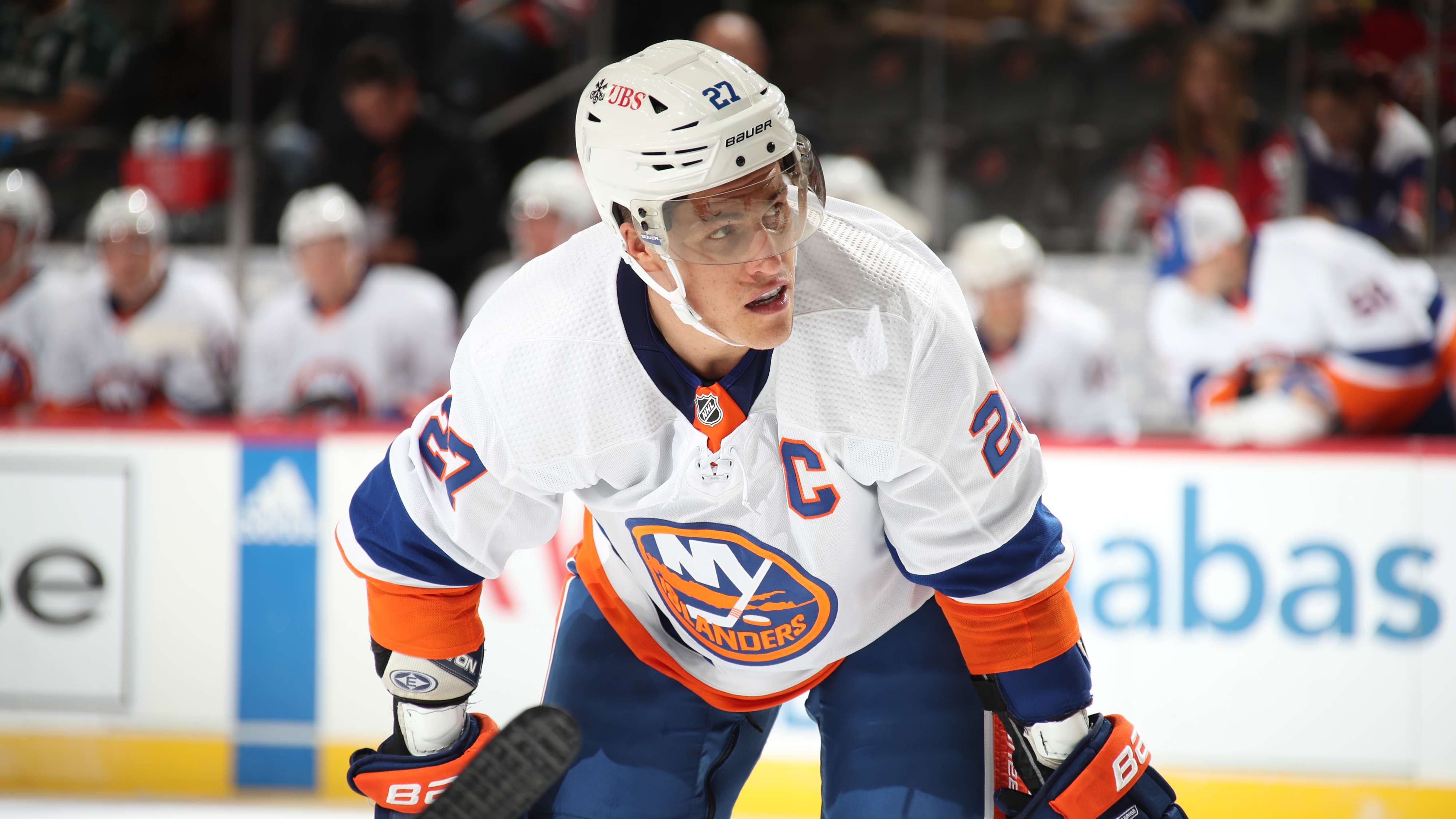 NY Islanders' captain Anders Lee struggles out of the gate