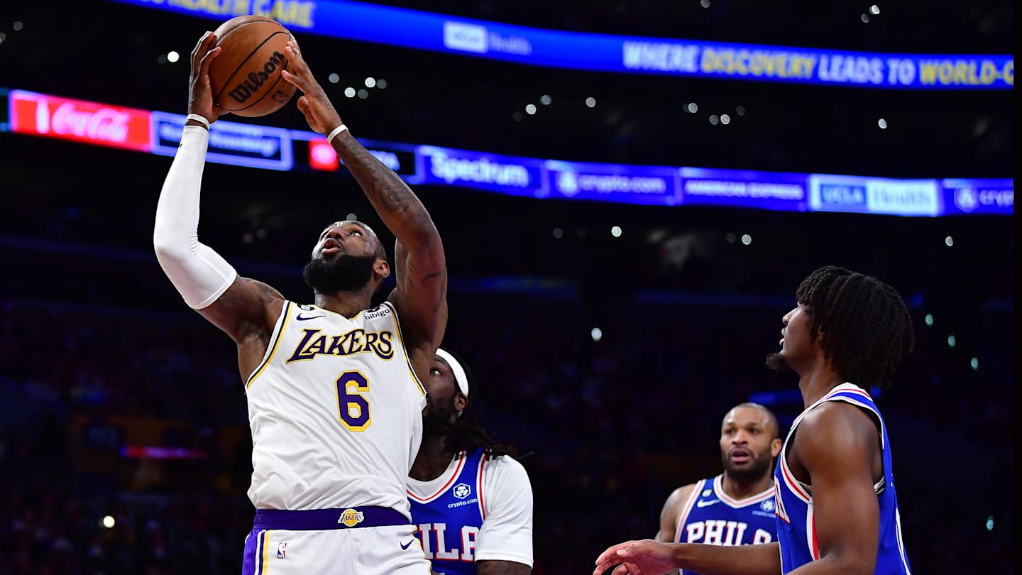 Is LeBron James Playing vs 76ers? Lakers Release Final Injury Report