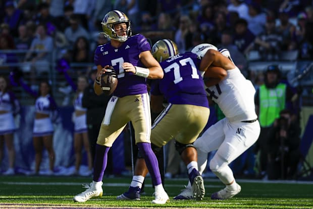 Huskies Serve Up Boston TD Party Against Northwestern