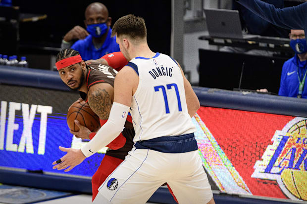 NBA Legend Carmelo Anthony Makes Bold Luka Doncic Statement After Lakers Trade