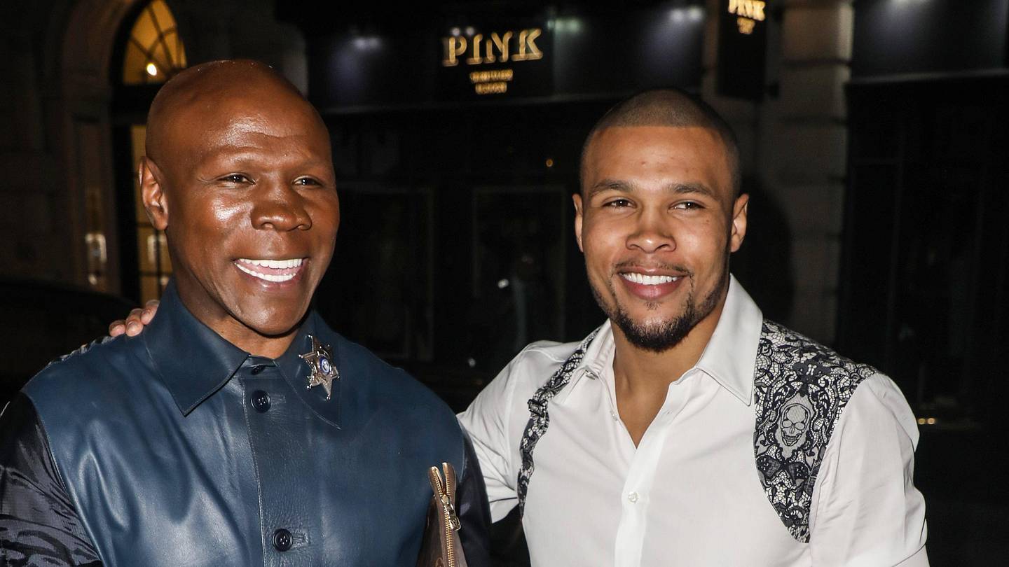 Chris Eubank Sr. Arrives With His Son Ahead of Jr.'s Fight vs. Conor Benn