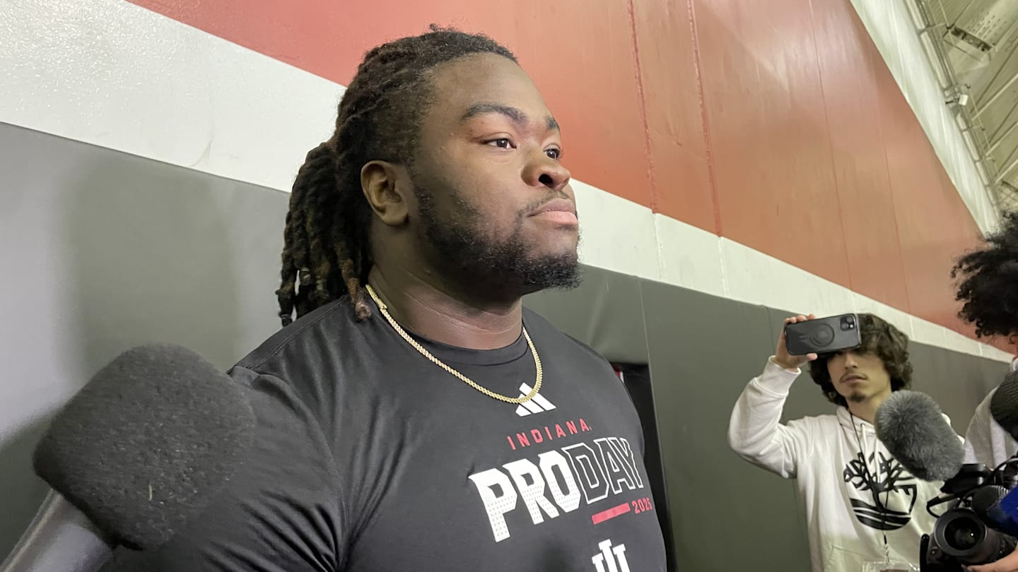 Former Indiana Defensive Tackle CJ West Enjoying The Ride As NFL Prospect