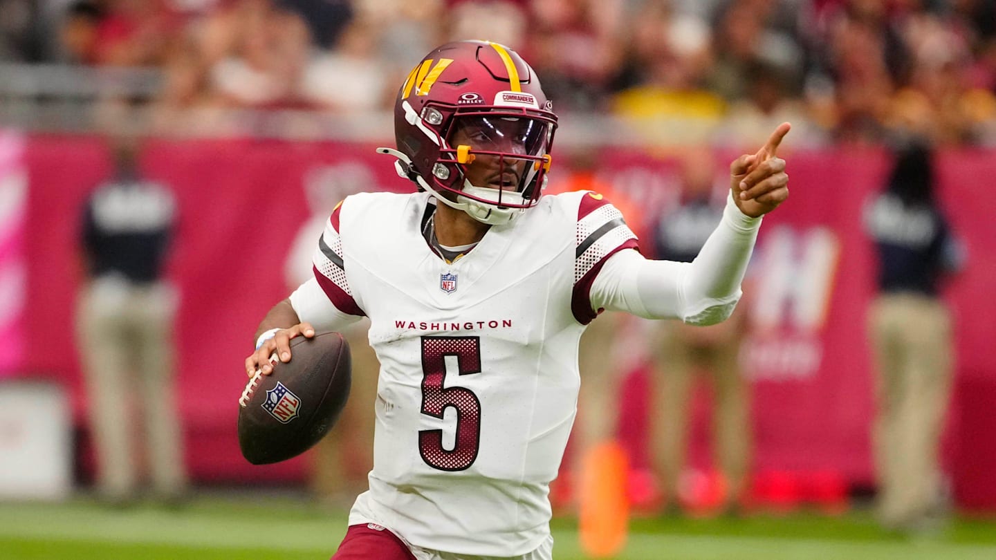 Washington Commanders QB Jayden Daniels 'In Position to Win' Rookie of ...