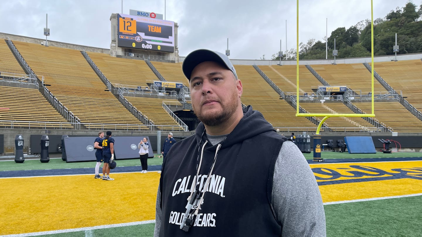 Cal's New Offensive Line Coach Has Lofty Hopes For His Group