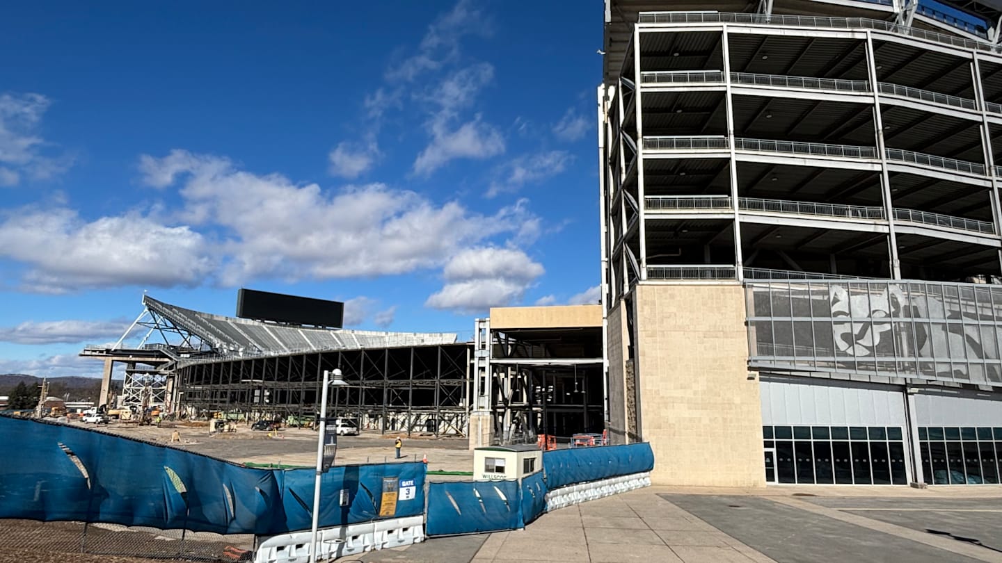 Penn State Football: Penn State's Beaver Stadium Renovation Is in Full ... Penn State Football: Penn State's Beaver Stadium Renovation Is in Full ...