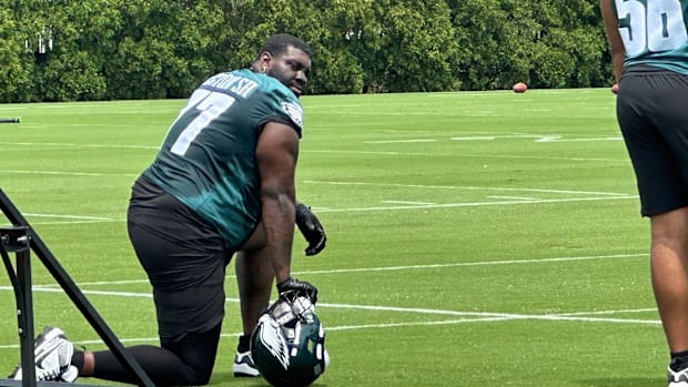 Eagles Mekhi Becton "Ready To Fight" In Moving To Guard