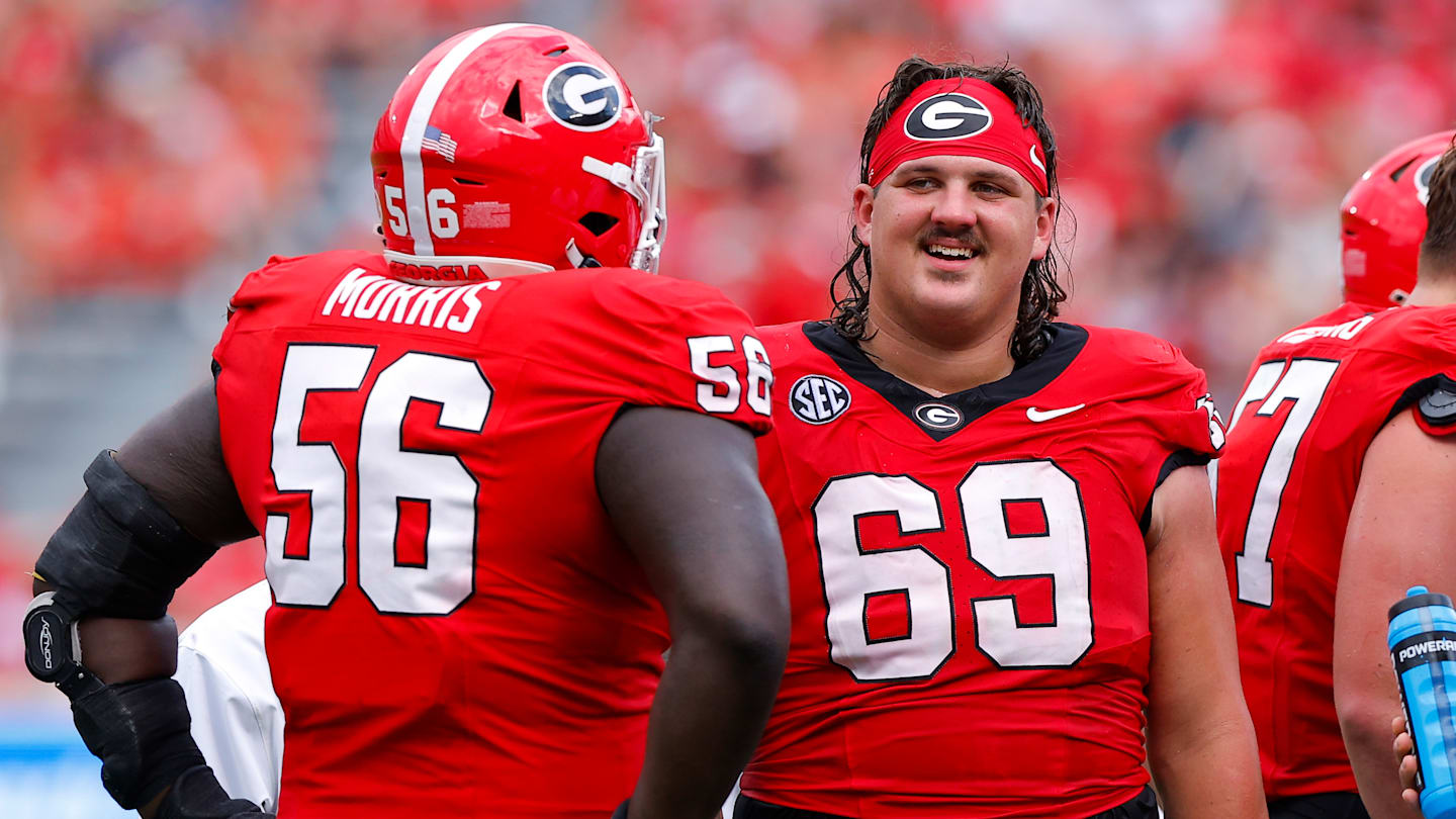 Is OL Micah Morris playing vs. Ole Miss today?