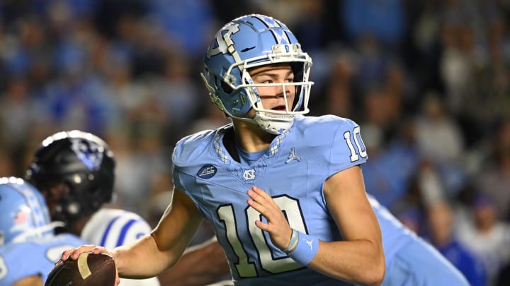 North Carolina QB Drake Maye Comments on 'Cool Visit' with Washington ...