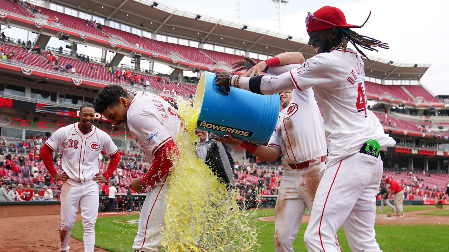 Cincinnati Reds React Following Ninth Inning Rally Past Nationals in ...