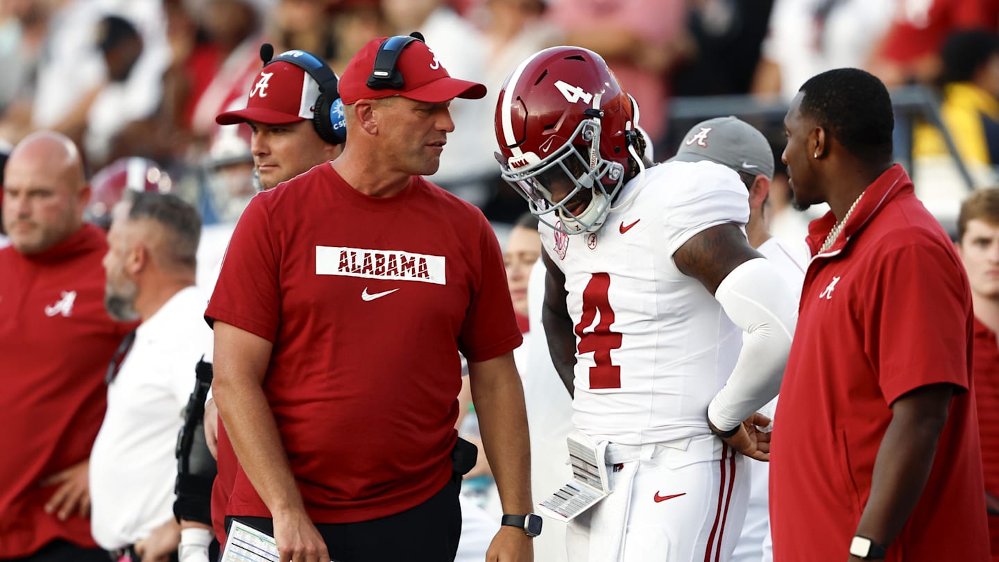 Alabama Coaches Frustrated, But Still Believe Crimson Tide is a 'Great ...