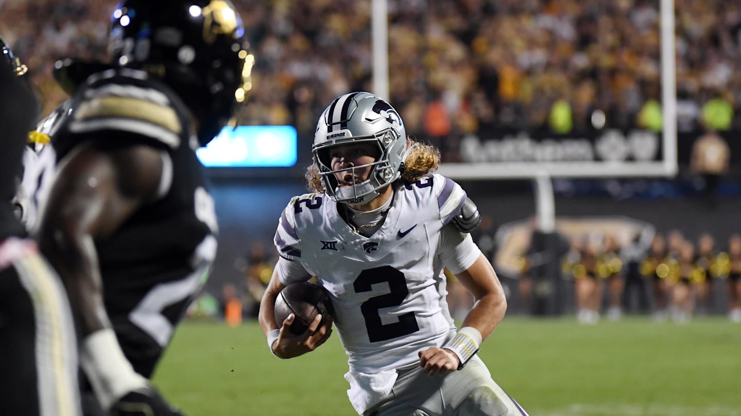 Deion Sanders Dance Means Kansas State QB Avery Johnson Hitting Stride