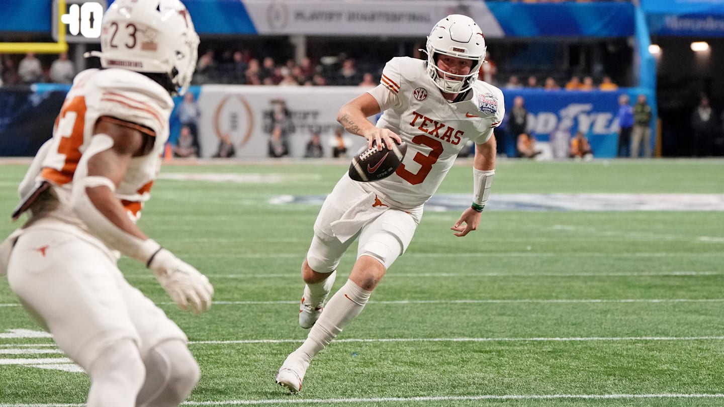 Texas Longhorn QB Quinn Ewers Named to Davey O'Brien Postseason Great 8 ...
