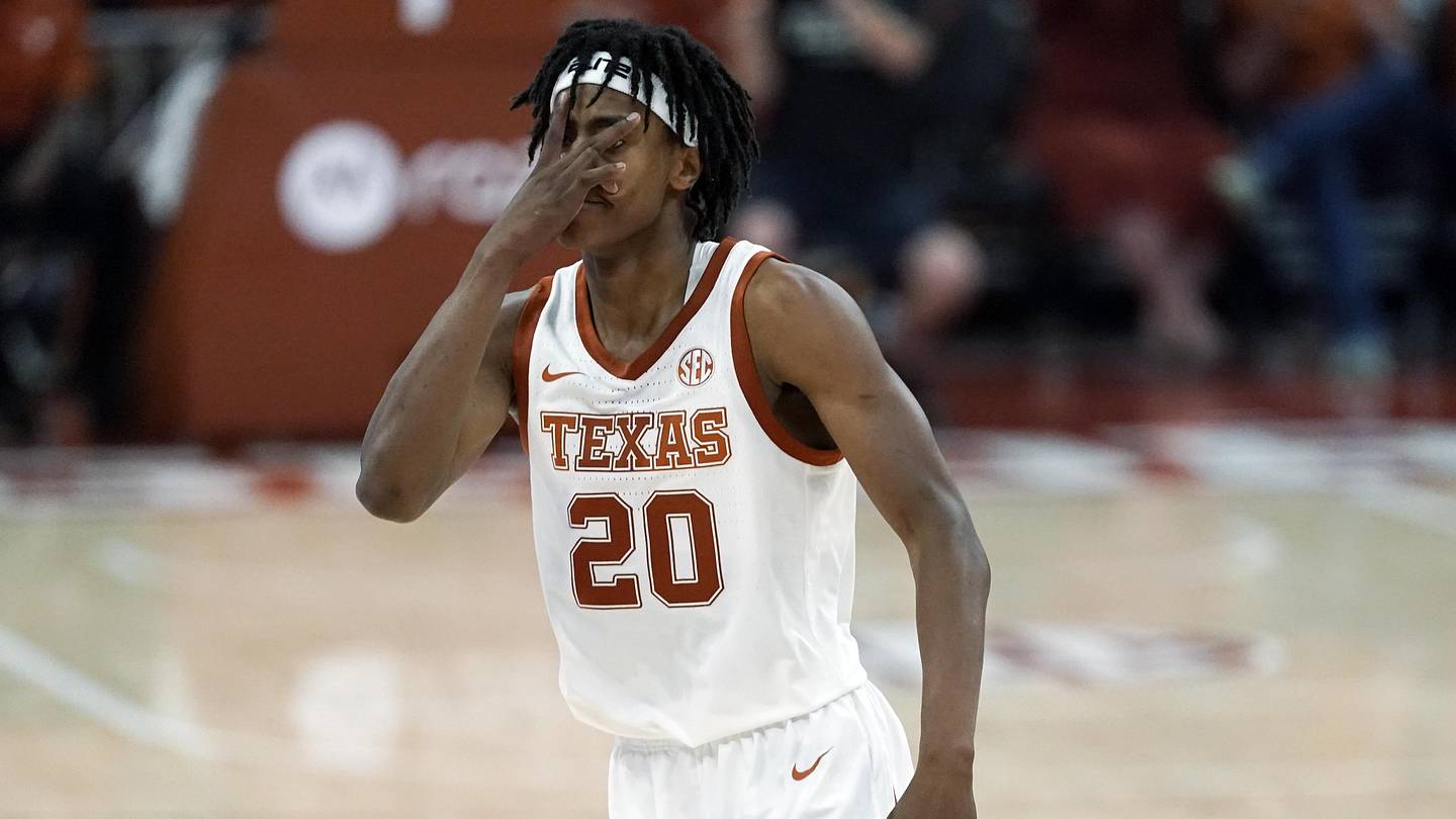 Texas Longhorns' Tre Johnson Named SEC Freshman of The Week