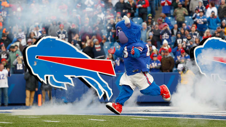 Bills' GM Beane peppered about size of bison statues at Buffalo's new ...
