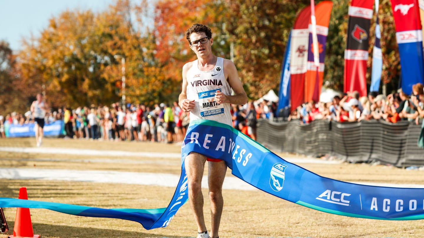 Virginia's Gary Martin Wins ACC Individual Cross Country Title