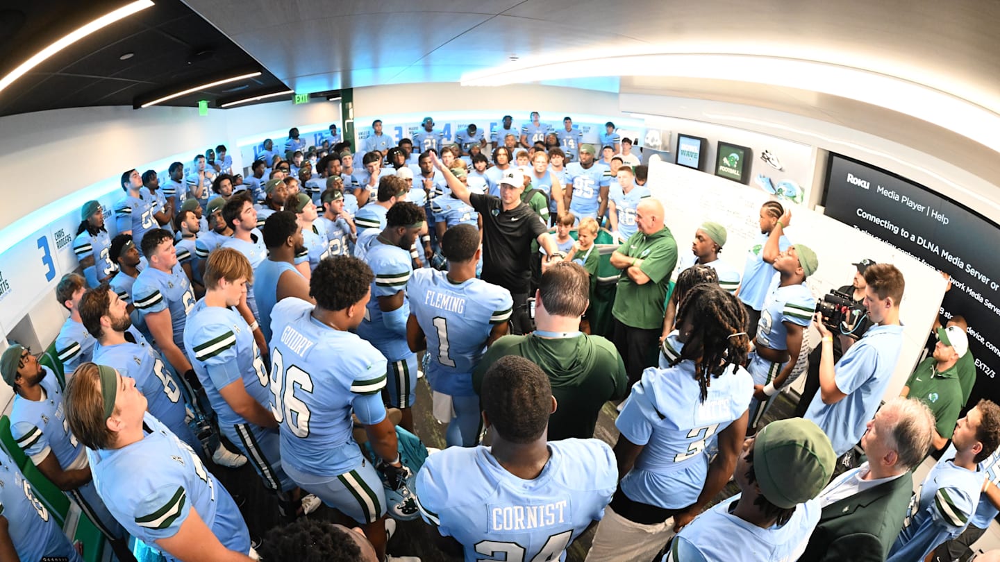 Tulane Green Wave Coach Sumrall Praises Talent Level of AAC