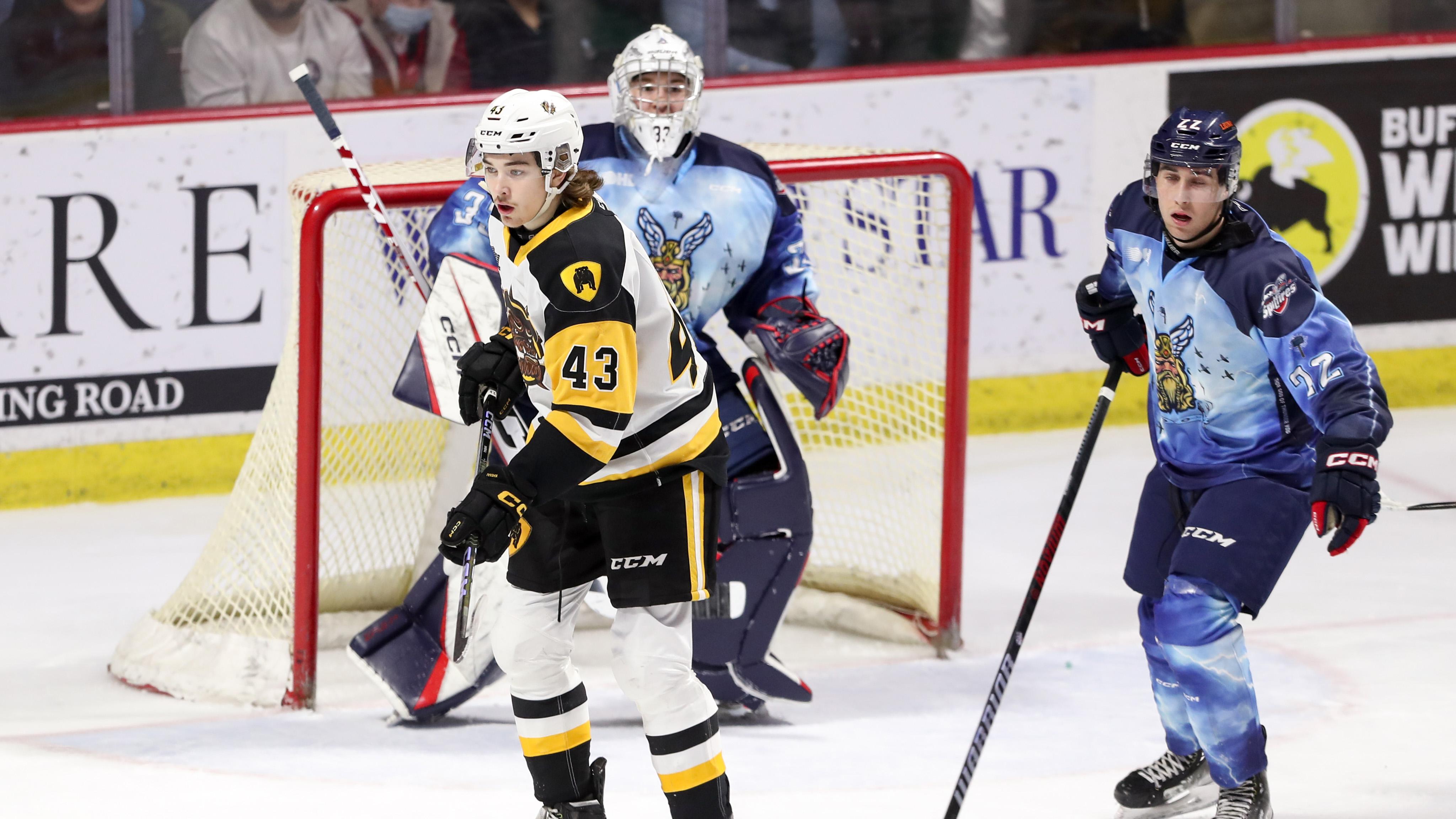 Florian Xhekaj has career night with first professional hat trick