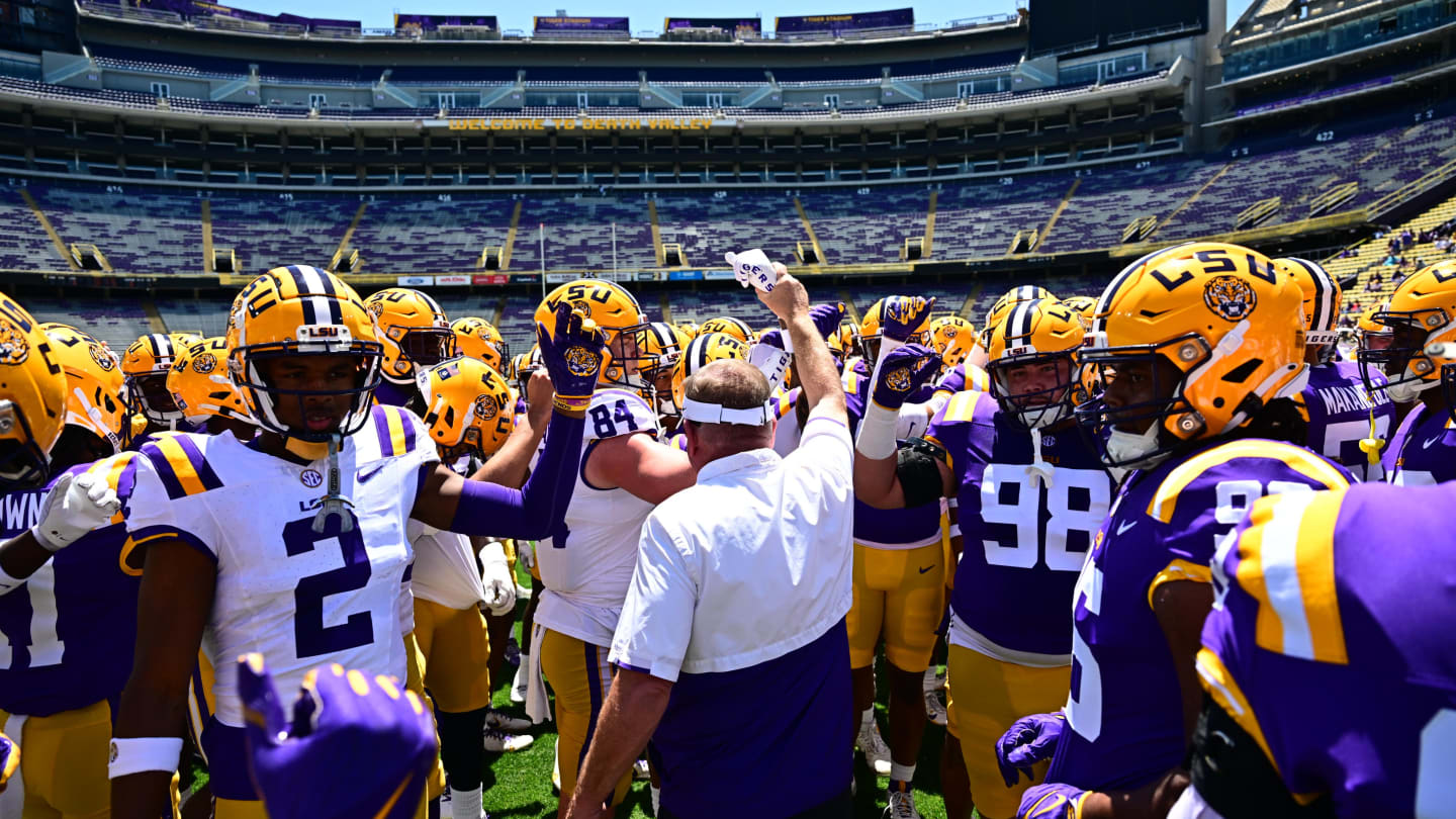 LSU Football vs. USC: Tigers Release Depth Chart Ahead of Week 1 ...