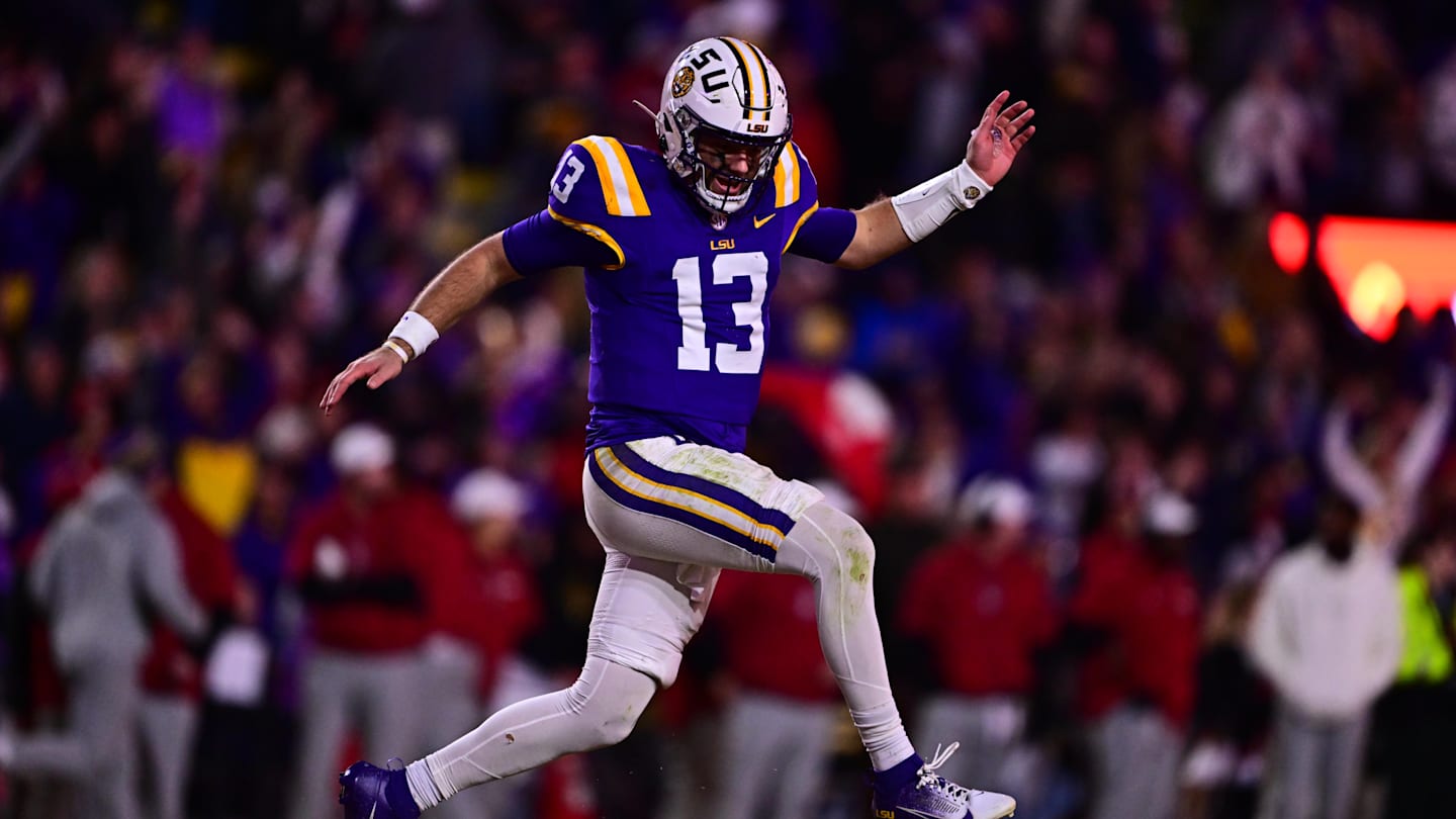 LSU Football Lands at No. 1 in College Football Playoff Prediction ...