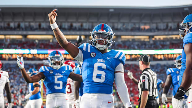 Ole Miss Football Quarterback Trinidad Chambliss Named AP National Player of the Week