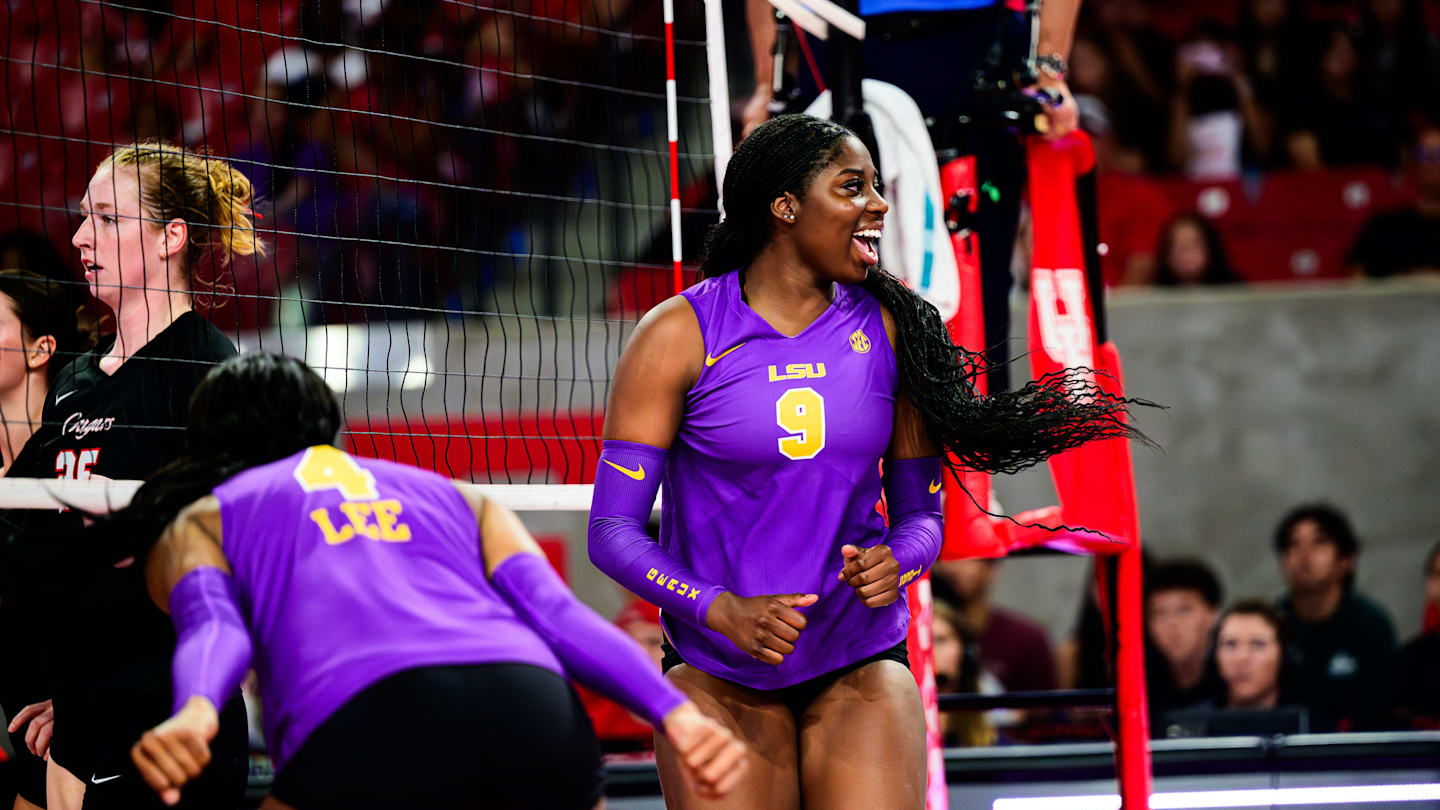 The Recap: LSU Tigers Volleyball Takes Down Arkansas Razorbacks to Earn ...