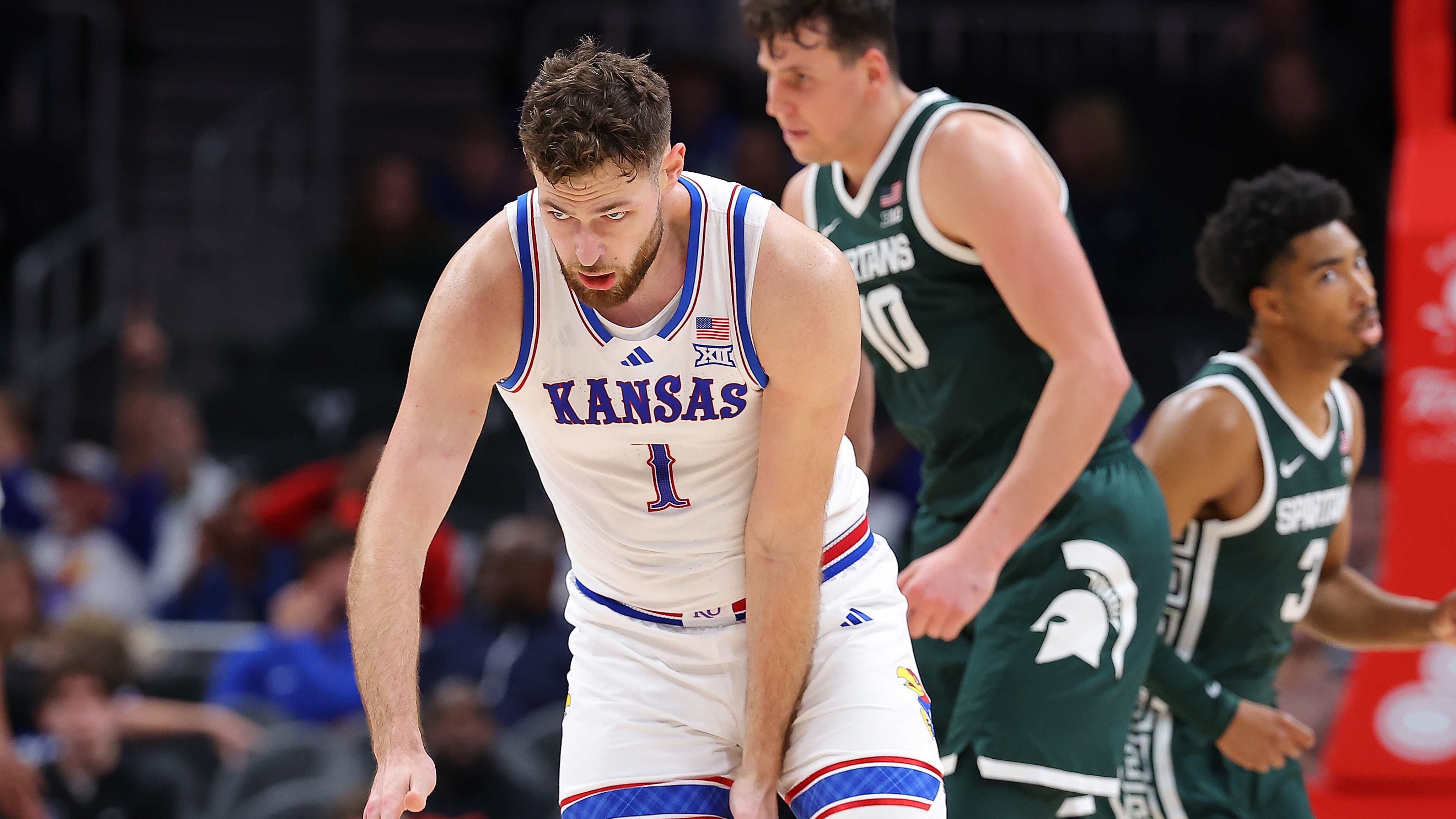 Kansas star Hunter Dickinson relished his long-awaited revenge on ...