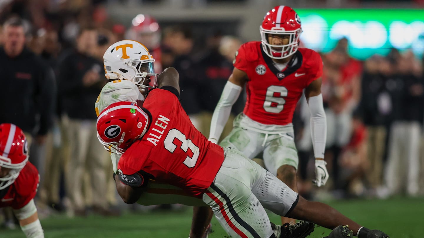 Kirby Smart Provides an Injury Update on Georgia Linebacker CJ Allen