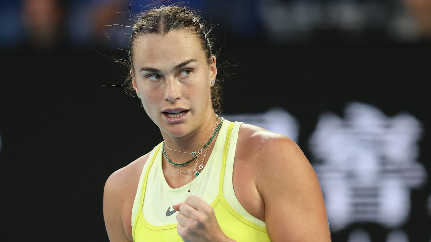 Tennis star Aryna Sabalenka slays preppy bikini 'mermaid glam' before Indian Wells