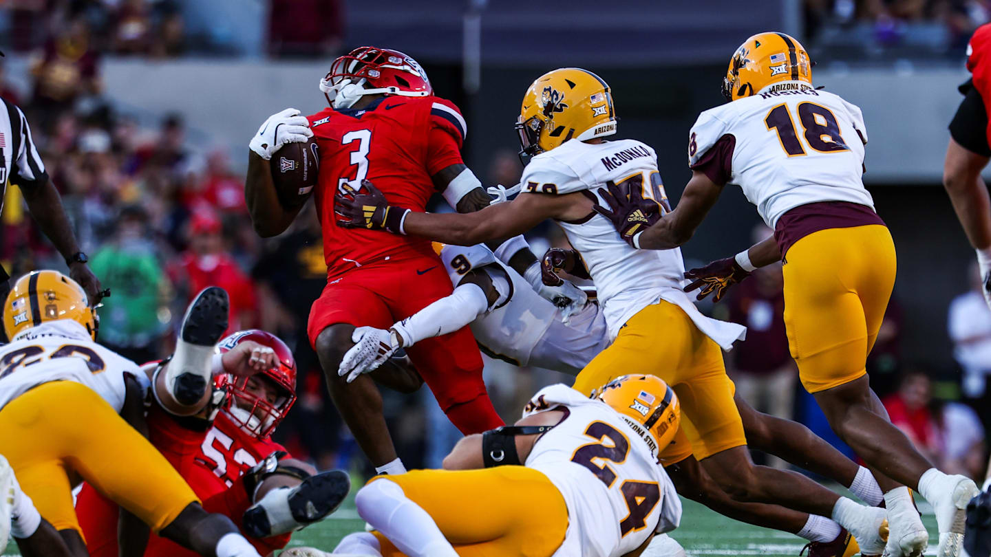 Arizona Wildcats Continue Free Fall in College Football Power Rankings