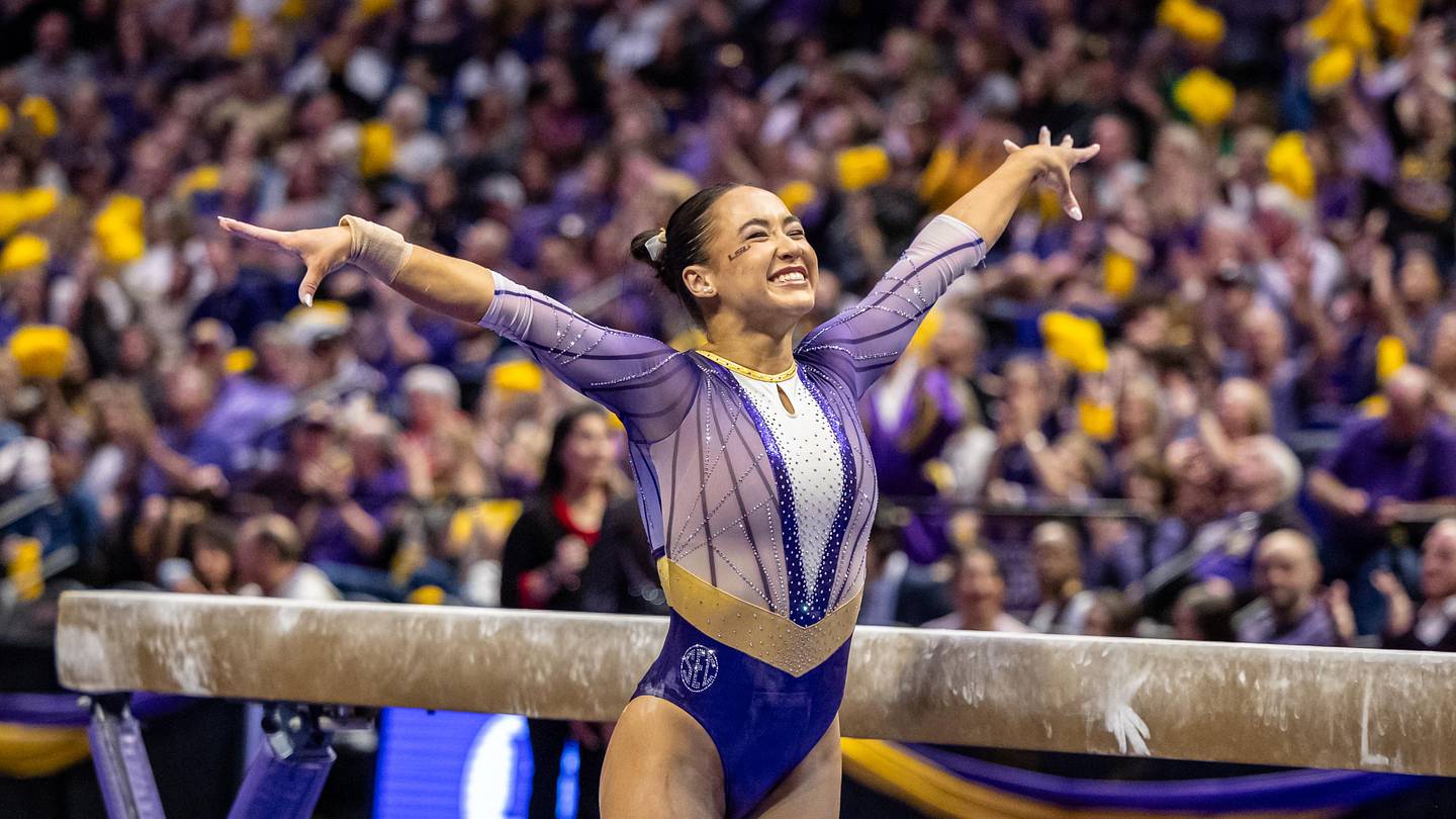 LSU Gymnastics Star Aleah Finnegan Earns Prestigious Accolade During ...