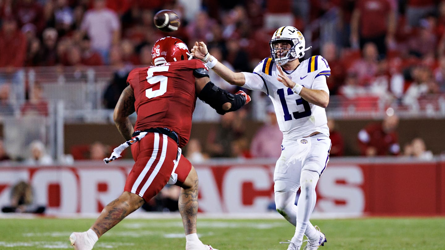 Garrett Nussmeier is drawing a ton of draft buzz from NFL Draft analysts